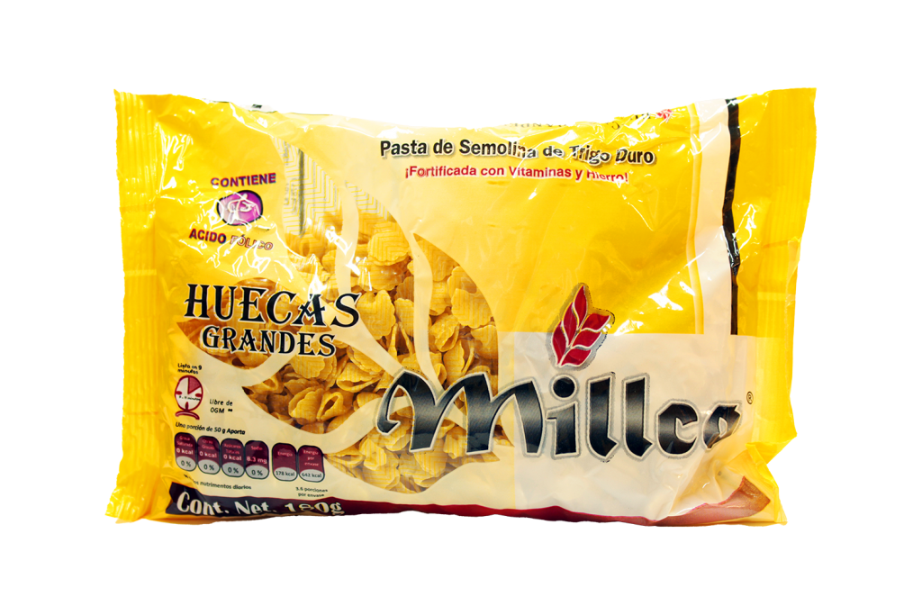 Pastas troqueladas Millco – Pastas Alimenticias Laziali