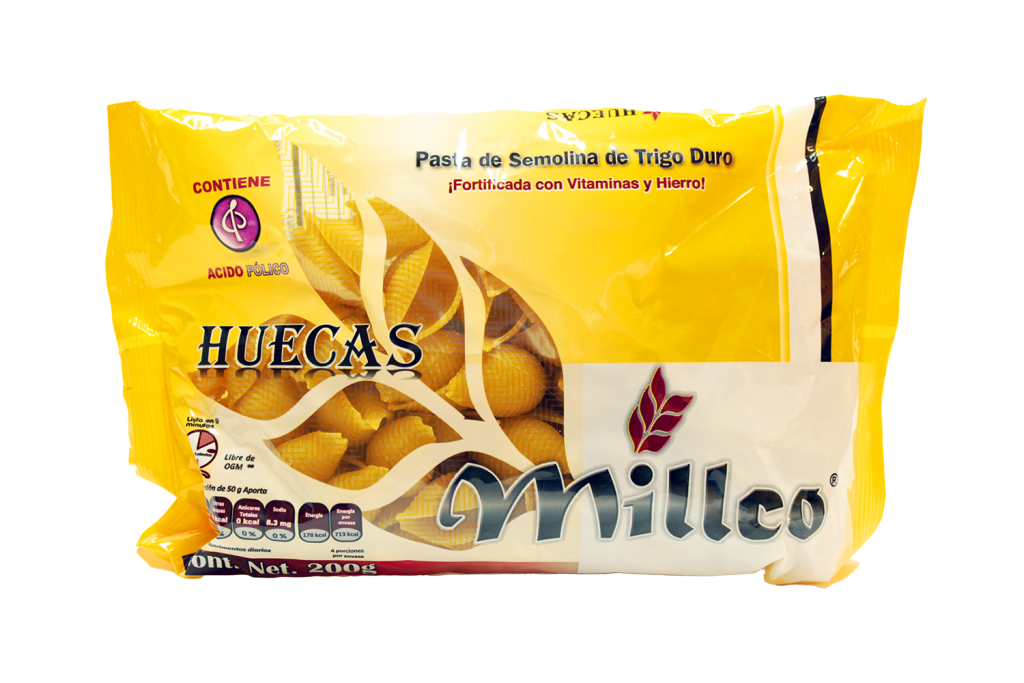 Pastas cortas Millco – Pastas Alimenticias Laziali